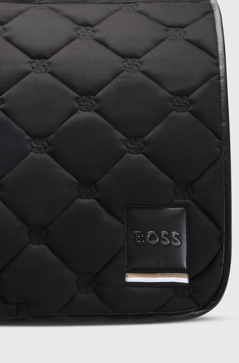 SADDLE PAD DRESSAGE SOLID BLACK – Boss Equestrian B2B