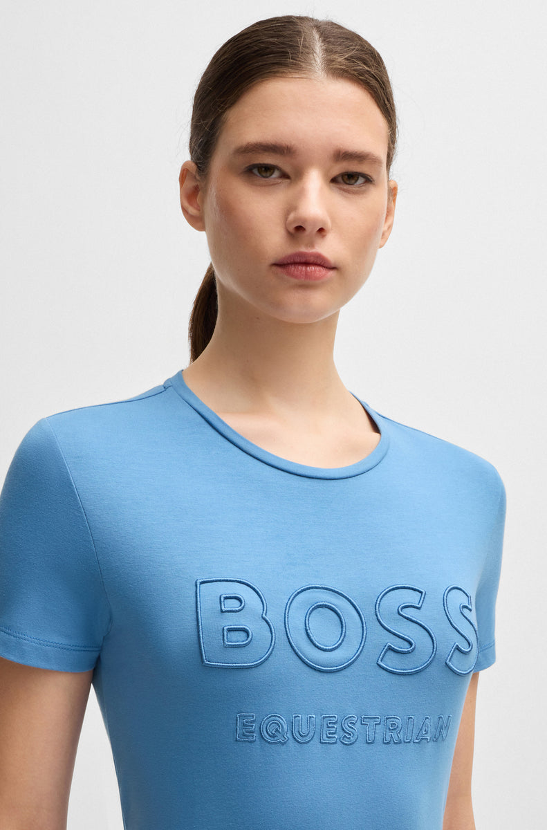 MAYA T─SHIRT LOGO RIVIERA – Boss Equestrian B2B